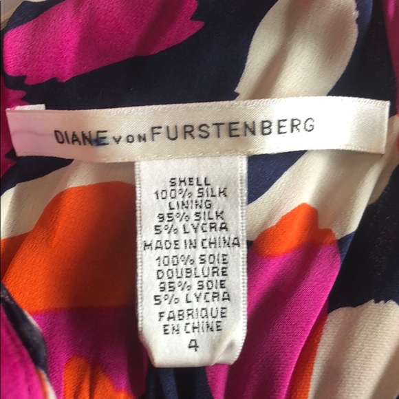 Diane Von Furstenberg | Dresses | Dvf Silk Plunge Dress | Poshmark